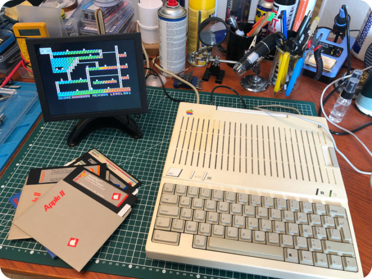 On retro-computing: Apple IIc – Quantum Bits